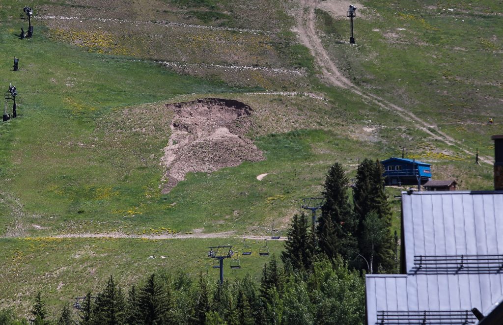 Wet spring creates mudslide conditions across White River National ...
